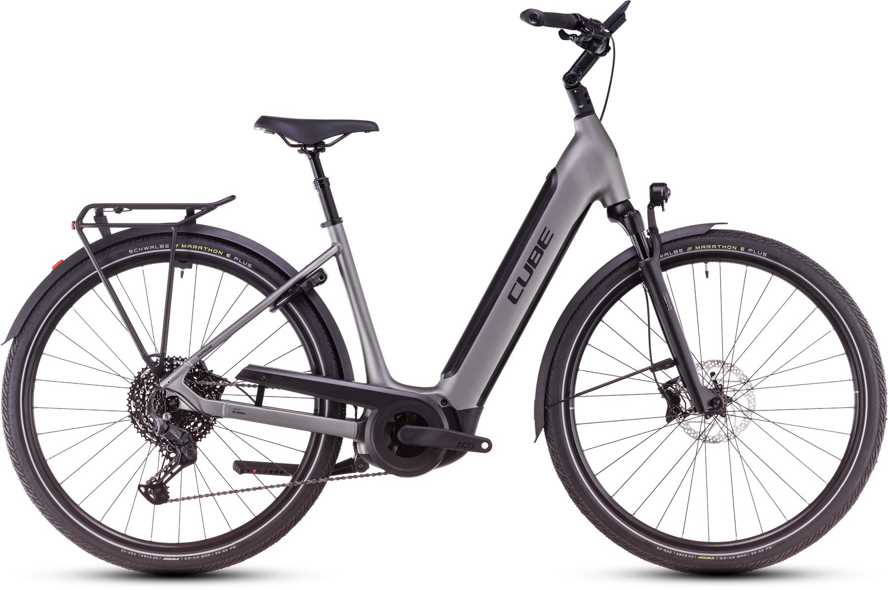 Cube Supreme Hybrid SLX 625 grey n lunar 2025 - E-Bike da Trekking per ...